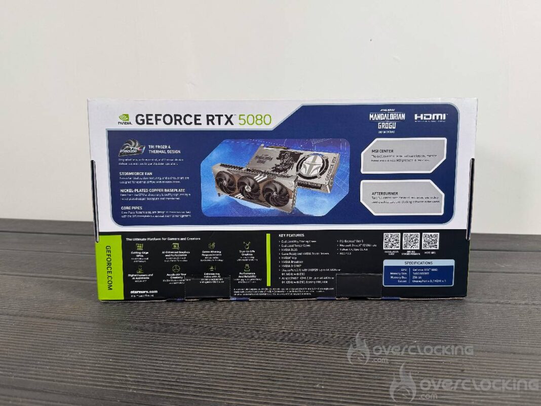 [LABO]: MSI GeForce RTX 5080 16G The Mandalorian and Grogu Edition OC ...