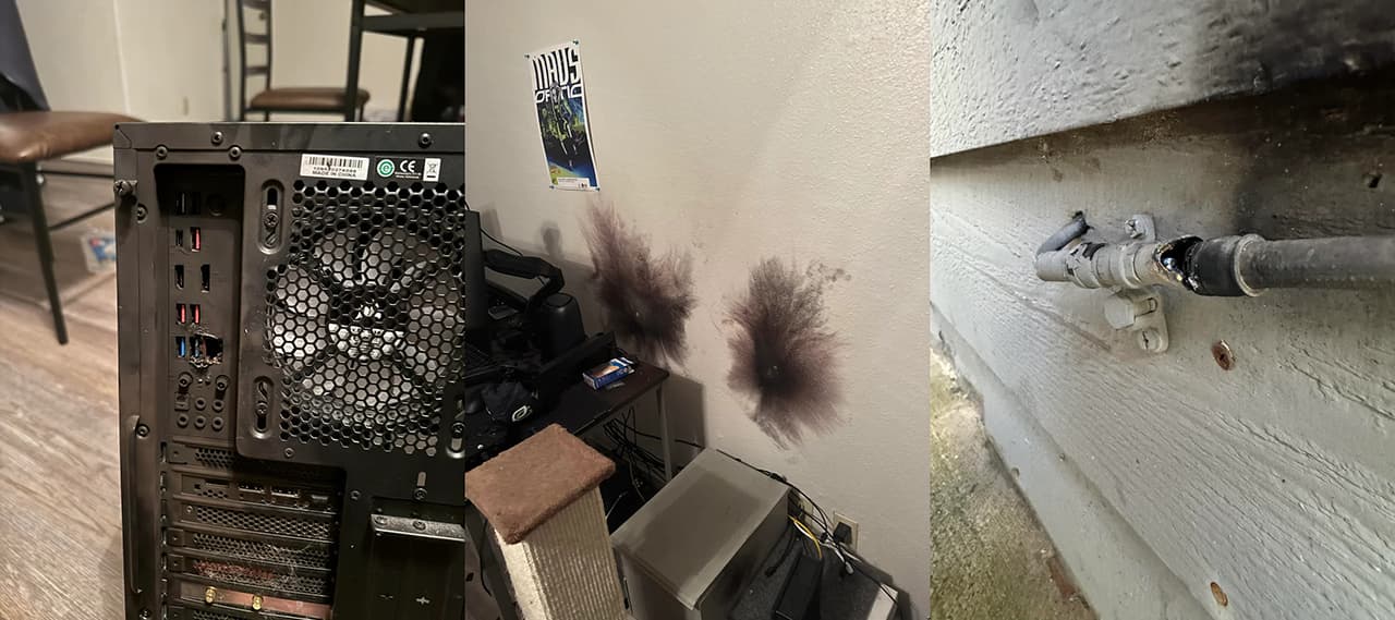 His PC dies because of his RJ45 cable! - Overclocking.com EN